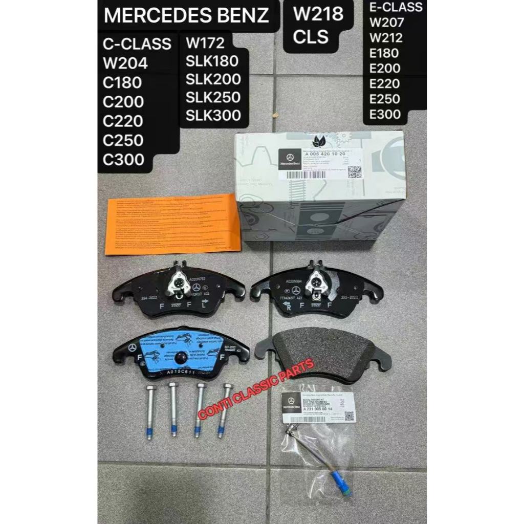 ( 100% ORIGINAL ) MERCEDES BENZ W204 C180 C200 W207 W212 E200 250 W172 ...
