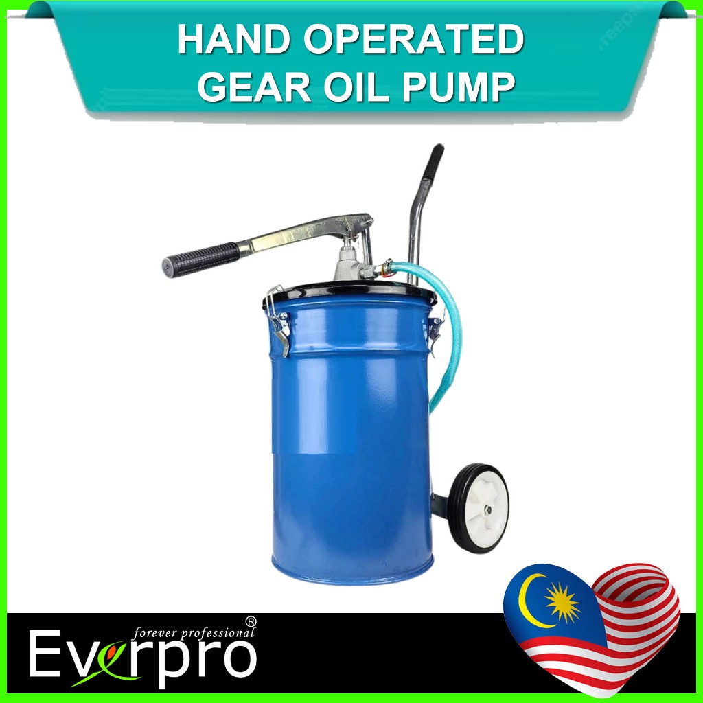 Gear Oil Pump Hand Operated Manual Pump 20 ltr | Shopee Malaysia