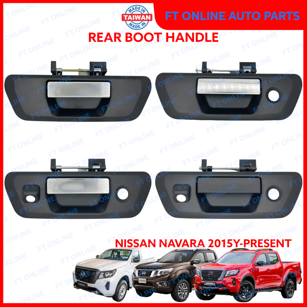 NISSAN NAVARA 2015-PRESENT D23 HANDLE TAILGATE REAR BOOT BONNET DOOR ...