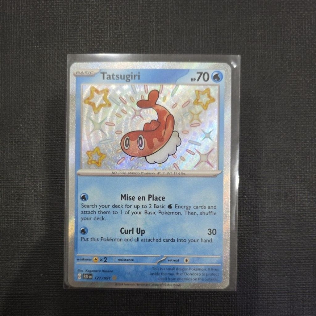 2024 Tatsugiri Card (Rare Holo) | Shopee Malaysia