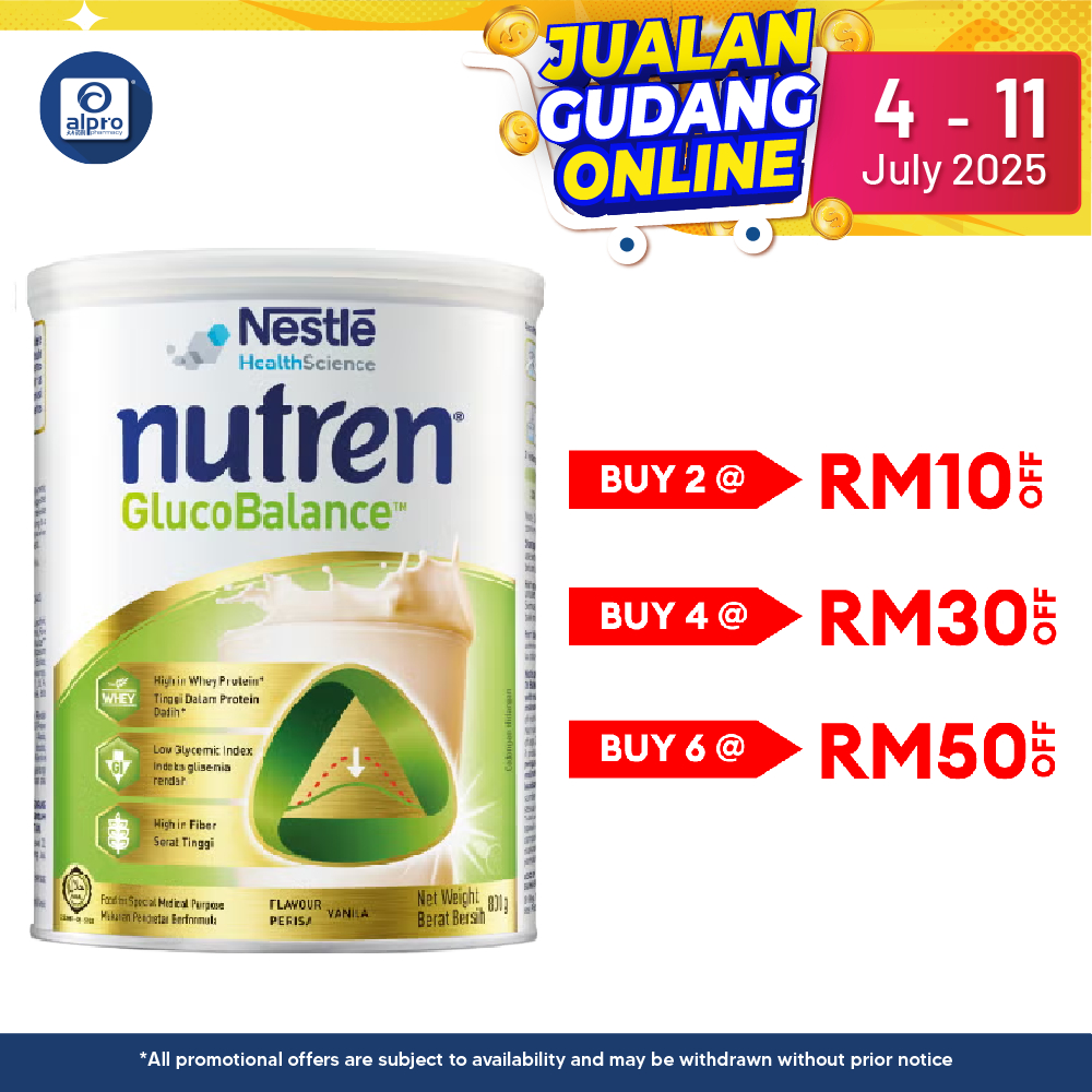[Preorder] Nestle Nutren Glucobalance (Previously Known As Nutren ...
