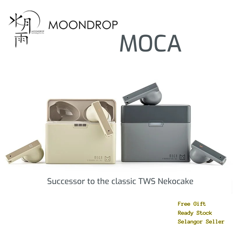 MOONDROP MOCA HiFi ANC TWS Low Latency Auto-Reconnect Wireless Charging ...