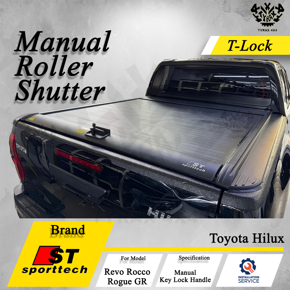 Toyota Hilux Roller Shutter Revo Rocco Rogue 2016-2024 Manual Roller ...