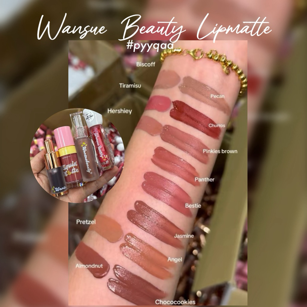 New Wansue Beauty Lipmatte | Shopee Malaysia