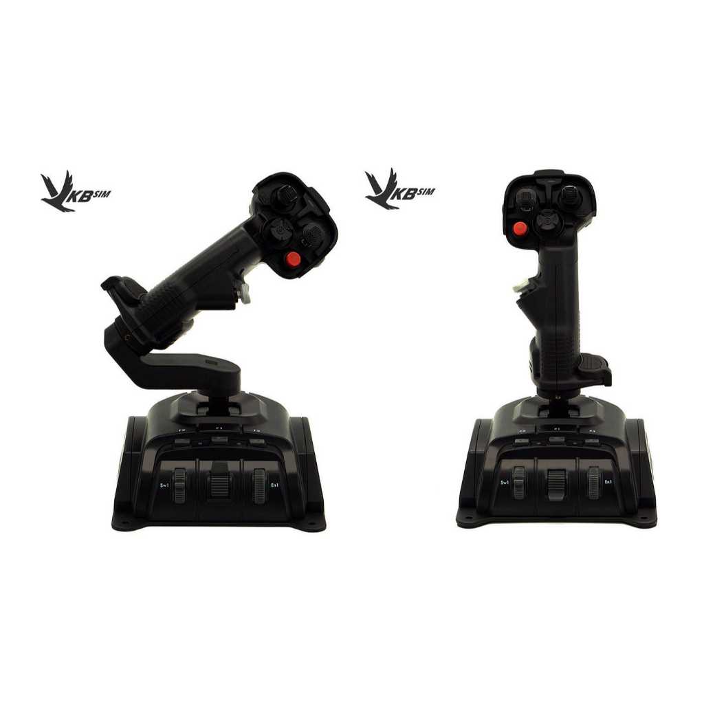 VKBsim Gladiator NXT EVO Premium Dual Stick HOTAS Combo for Flight Sims ...
