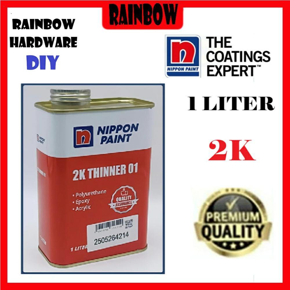 NIPPON PAINT 2K THINNER 01 1LITER / POLYURETHANE / EPOXY / ACRYLIC (READY STOCK) | Shopee Malaysia