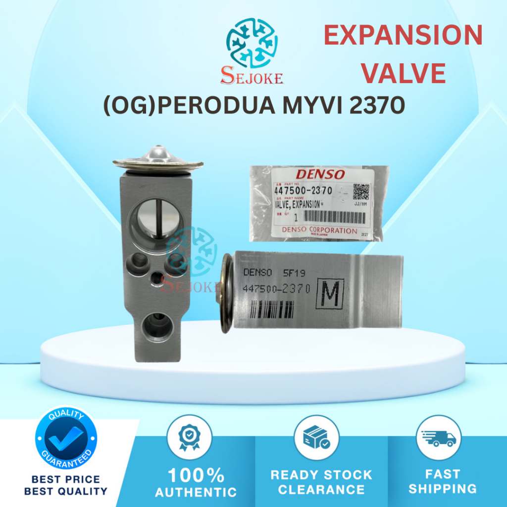 Expansion Valve Denso Original 2370 Myvi /Alza/Toyota /Honda | Shopee ...
