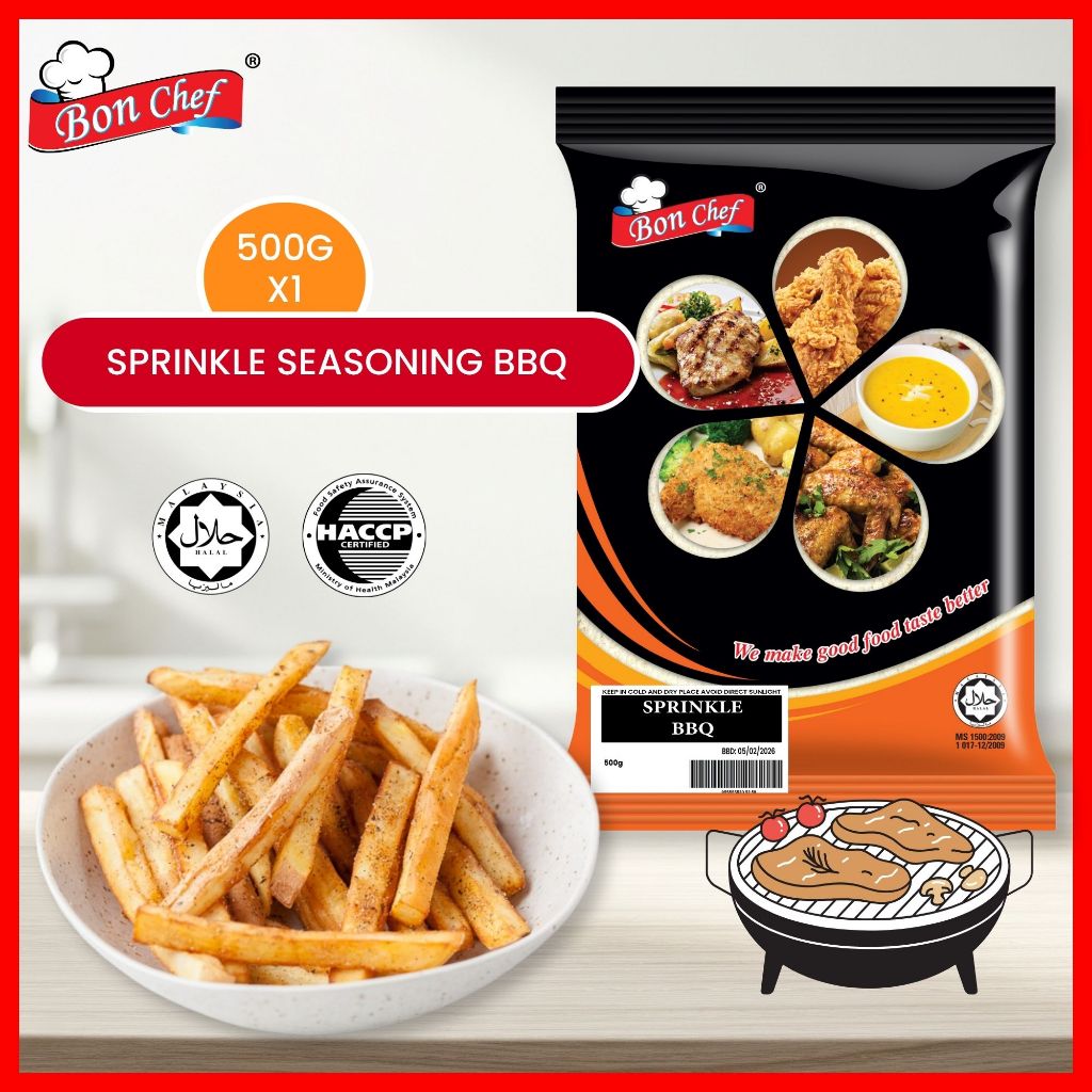 500G BBQ Sprinkle seasoning Bon Chef | Shopee Malaysia