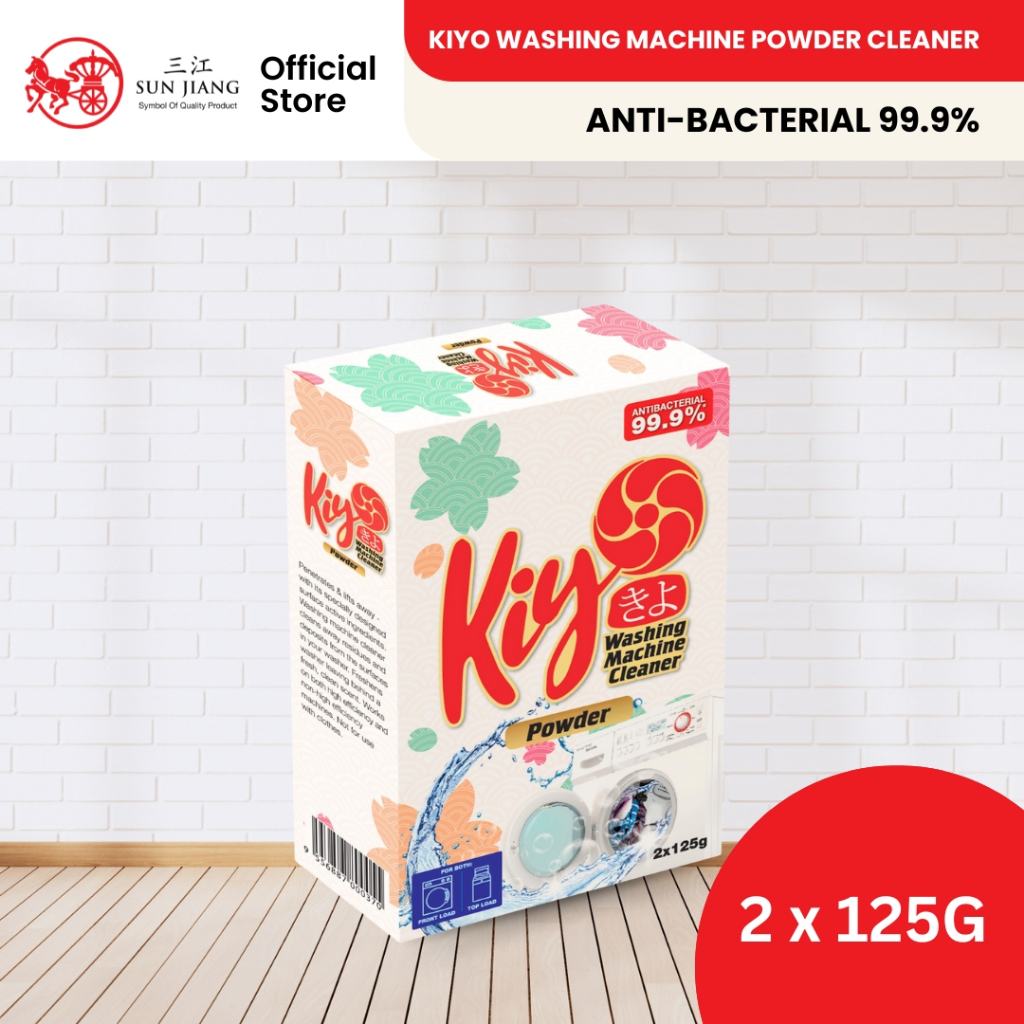 Kiyo Washing Machine Cleaner (Powder) 2X125g | Shopee Malaysia
