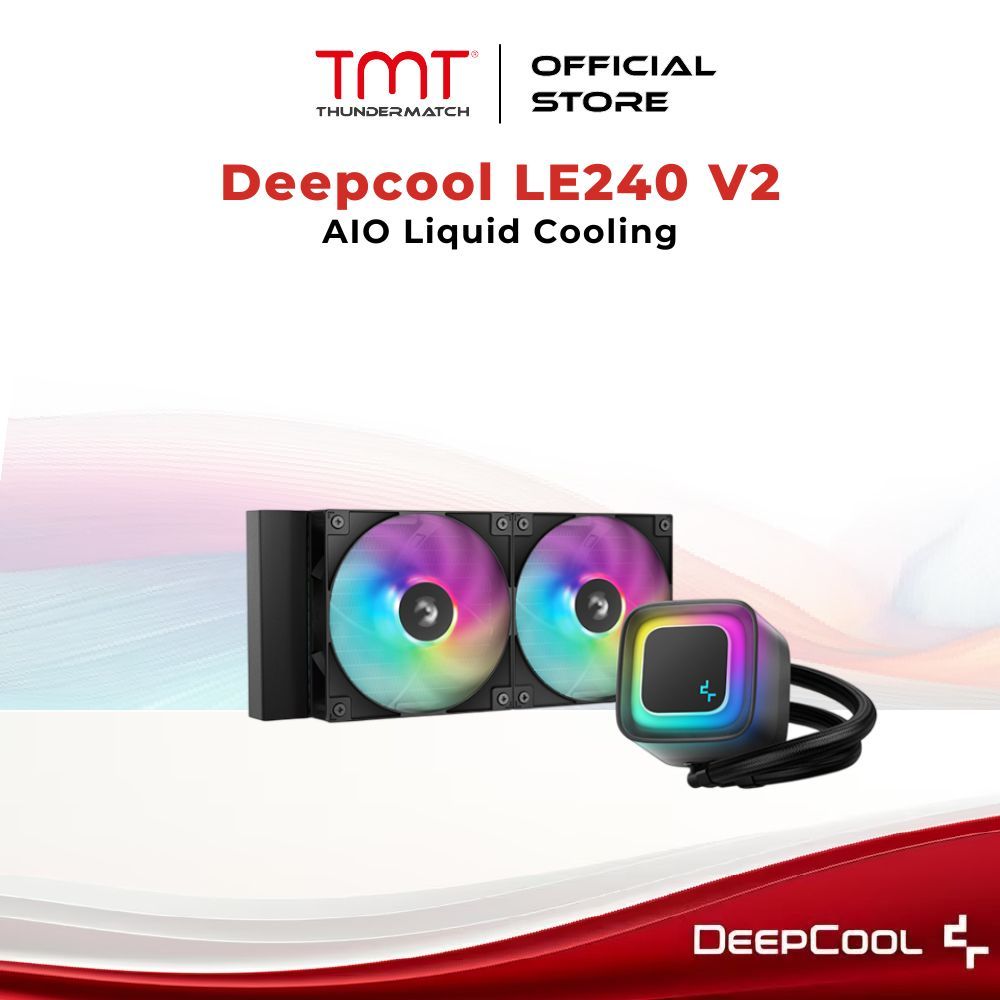 TMT Deepcool LE240 V2 AIO Liquid Cooling (Black) | Shopee Malaysia