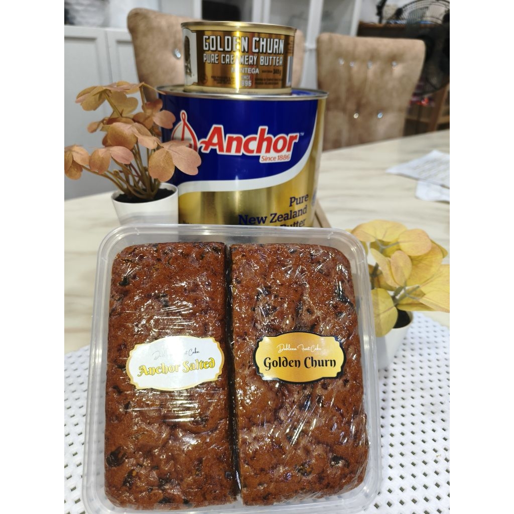 Tester Combo 2 Premium kek KUKUS BUAH pure butter Golden Churn Dan ...