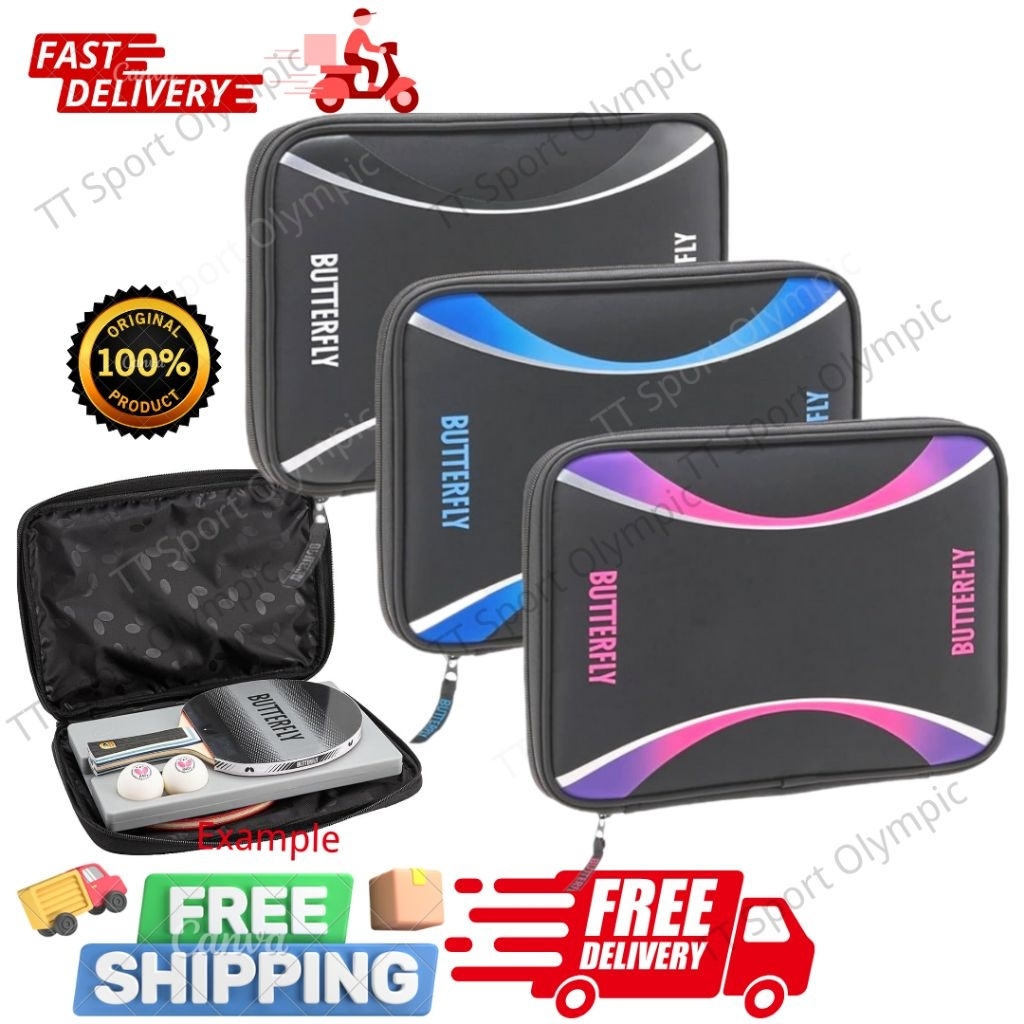 Butterfly Raket Sarung Beg koleksi Asal Kayu Getah Donic Dhs Nittaku ...