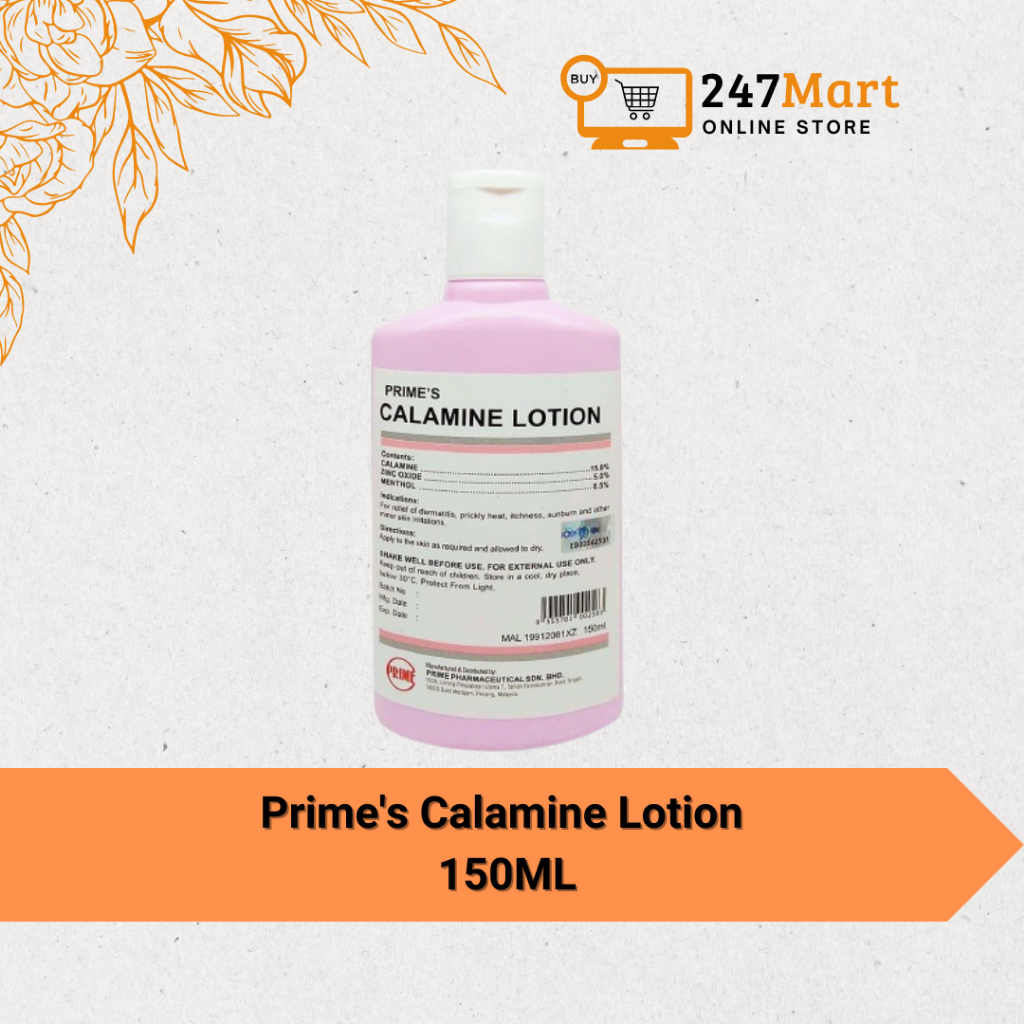 PRIME's Calamine Lotion 150ML | Shopee Malaysia
