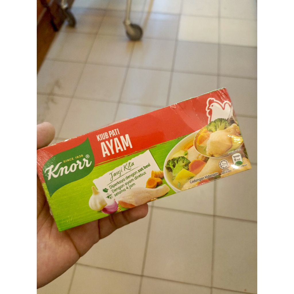 Knorr Kiub Pati Ayam 12 Kiub | Shopee Malaysia