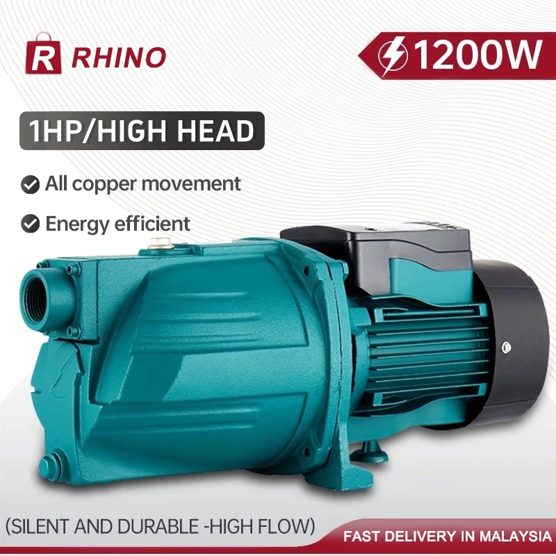 Jet Pump Booster Shallow well Water Pump 1HP Heavy Duty Electric Water ...