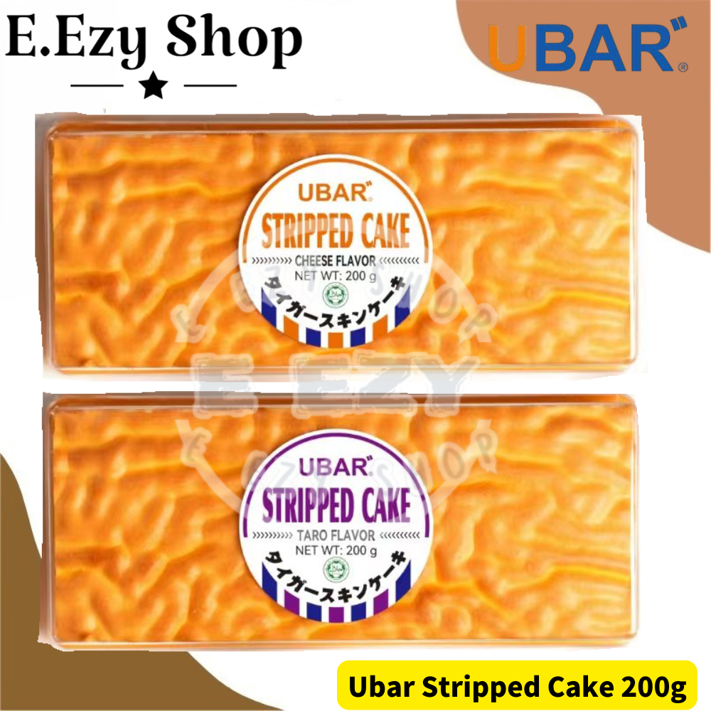 Ubar Striped Cake Cheese / Taro Flavor 200g | Shopee Malaysia