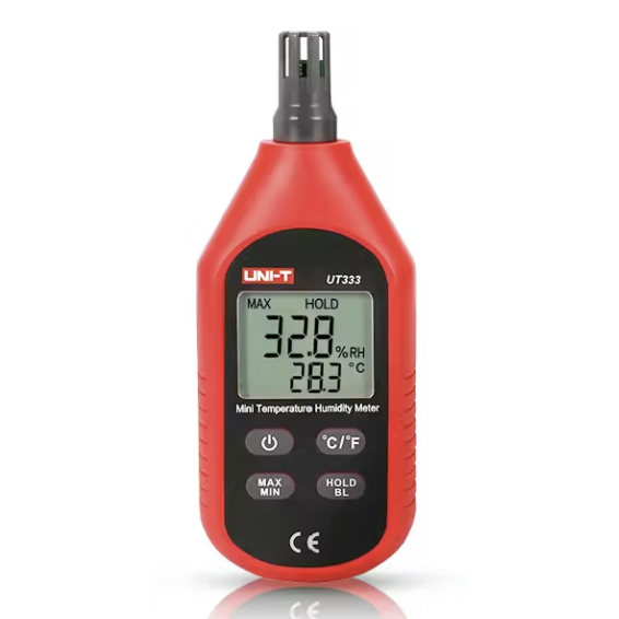 UNI-T UT333 Mini Temperature Humidity Meter Light weight ergonomic ...