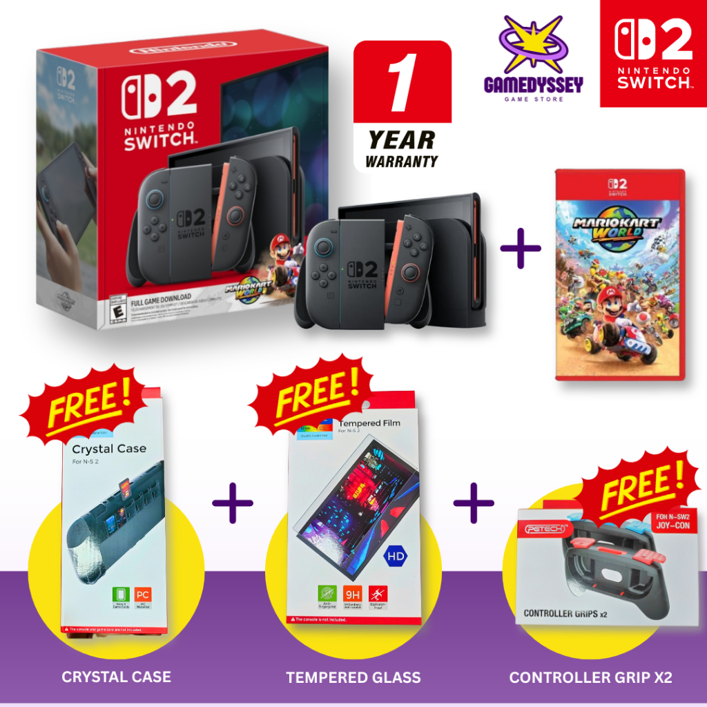 [NEW] Nintendo Switch 2 Console Multilanguage (Free Box + Double Bubble ...