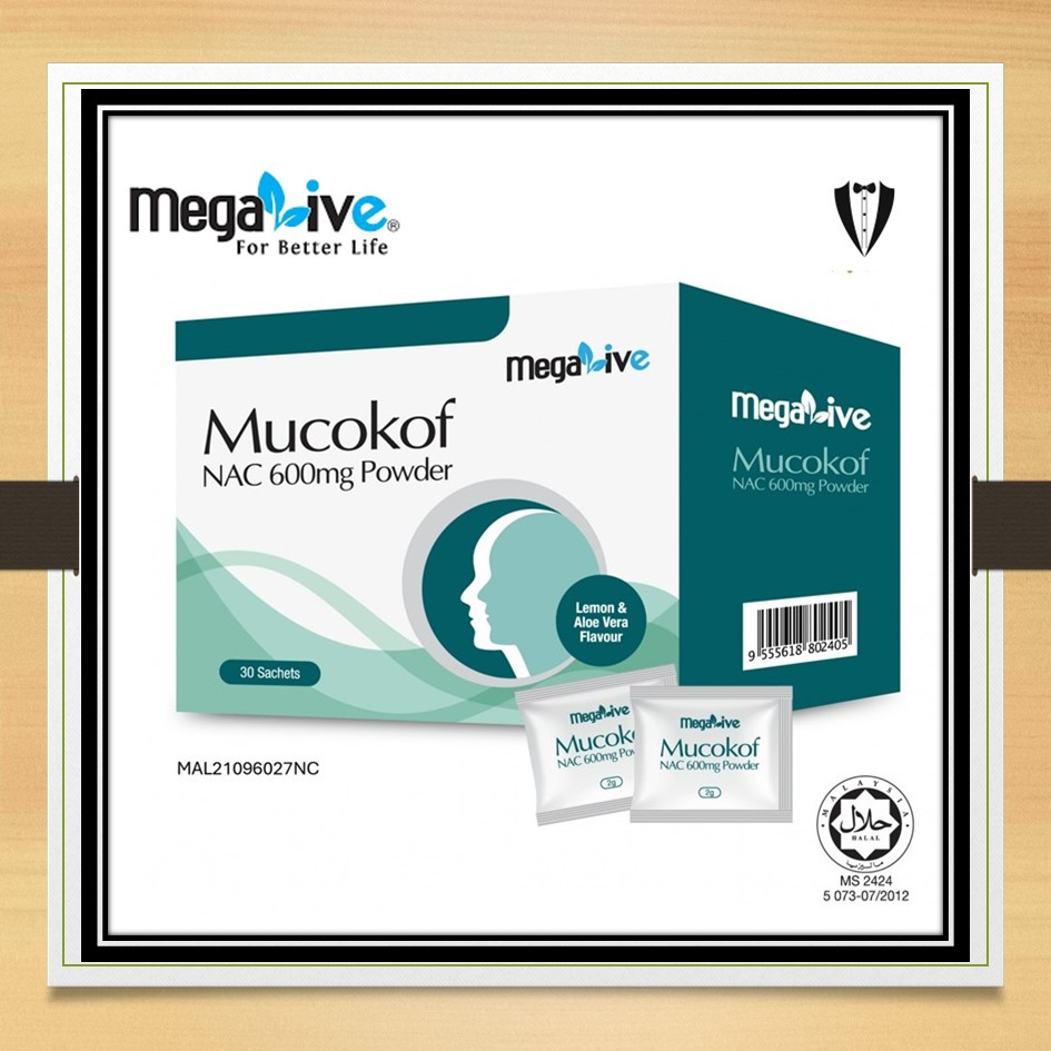 [EXP: 02.2027] MEGALIVE MUCOKOF NAC 600mG Powder x 30 sachets | Shopee ...