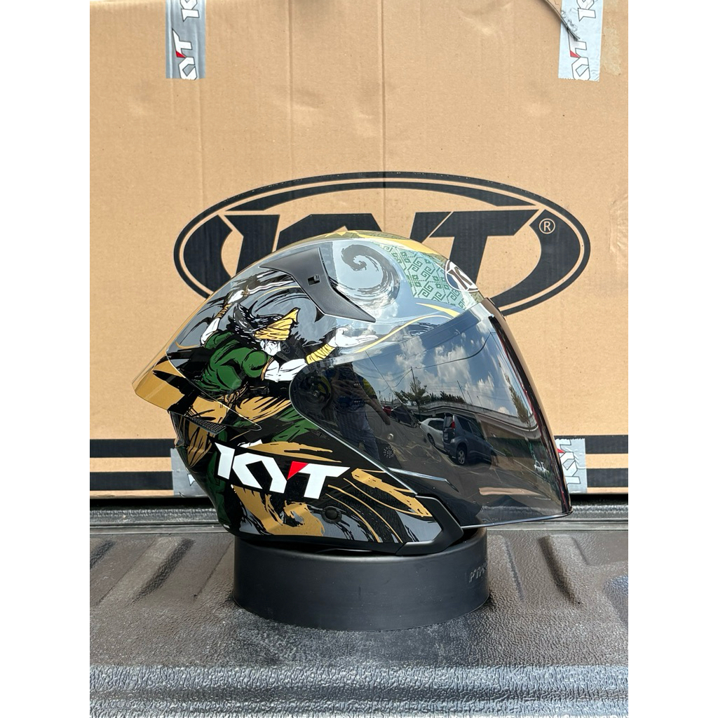 HELMET TTR JET PENDEKAR / SEPANG 2025 NEW MODEL LOGO JALUR GEMILANG ...