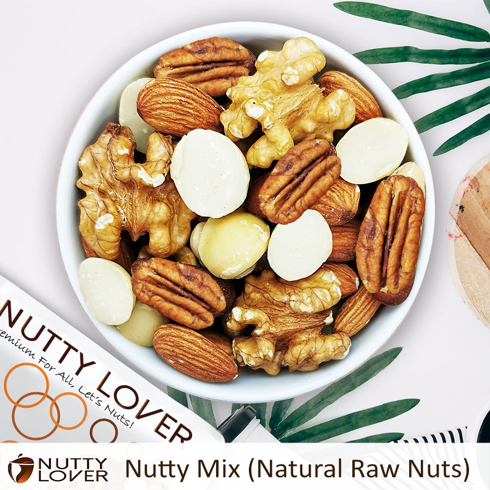 [NEW IMPROVED] 500Gram Nutty Lover Premium Nutty Mix - Natural ...