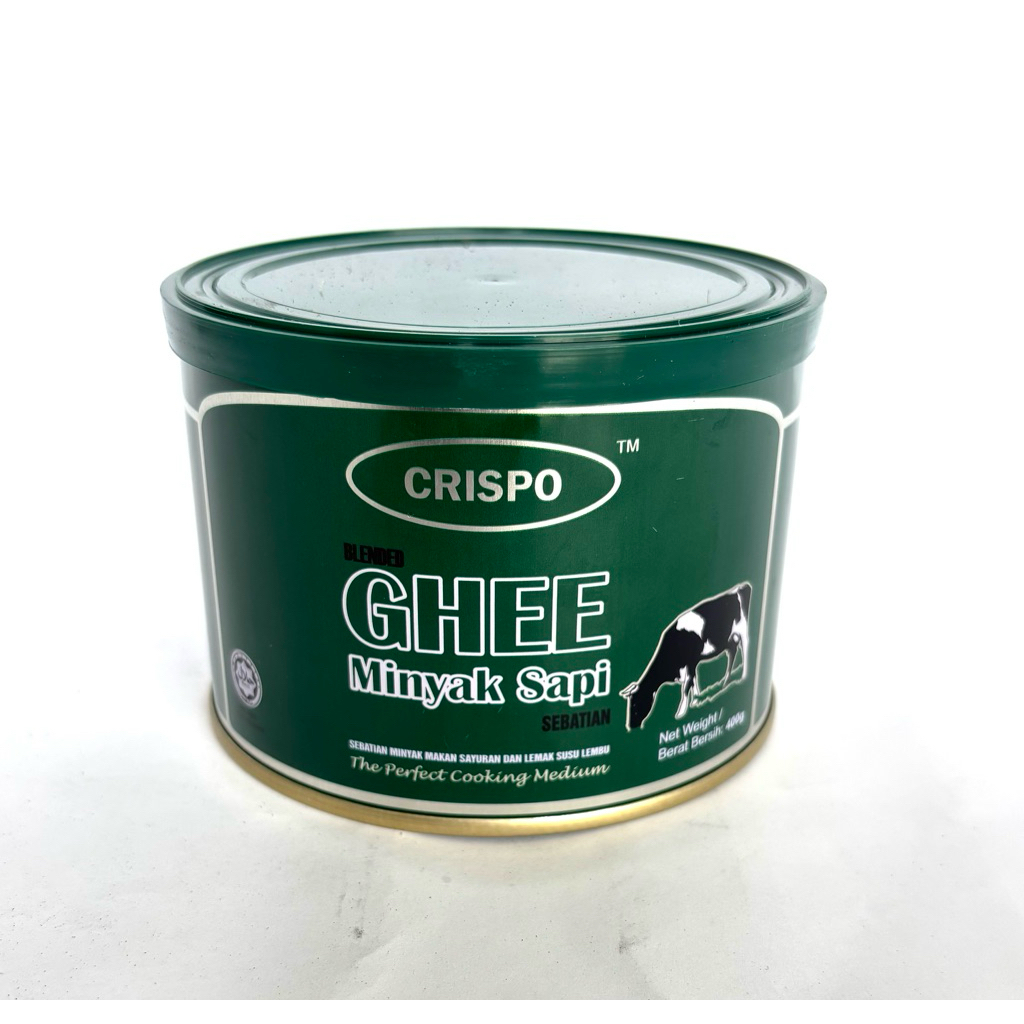 (unit) Crispo Ghee minyak sapi 400gm | Shopee Malaysia