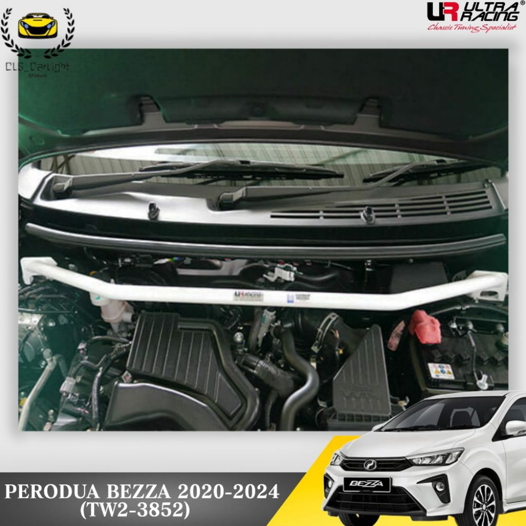 ULTRA RACING BAR PERODUA BEZZA 2020 - 2024 Front Strut Bar /Rear Anti ...