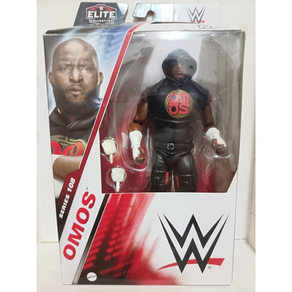 Mattel WWE Elite Series 108 Omos Wrestling Action Figure | Shopee Malaysia