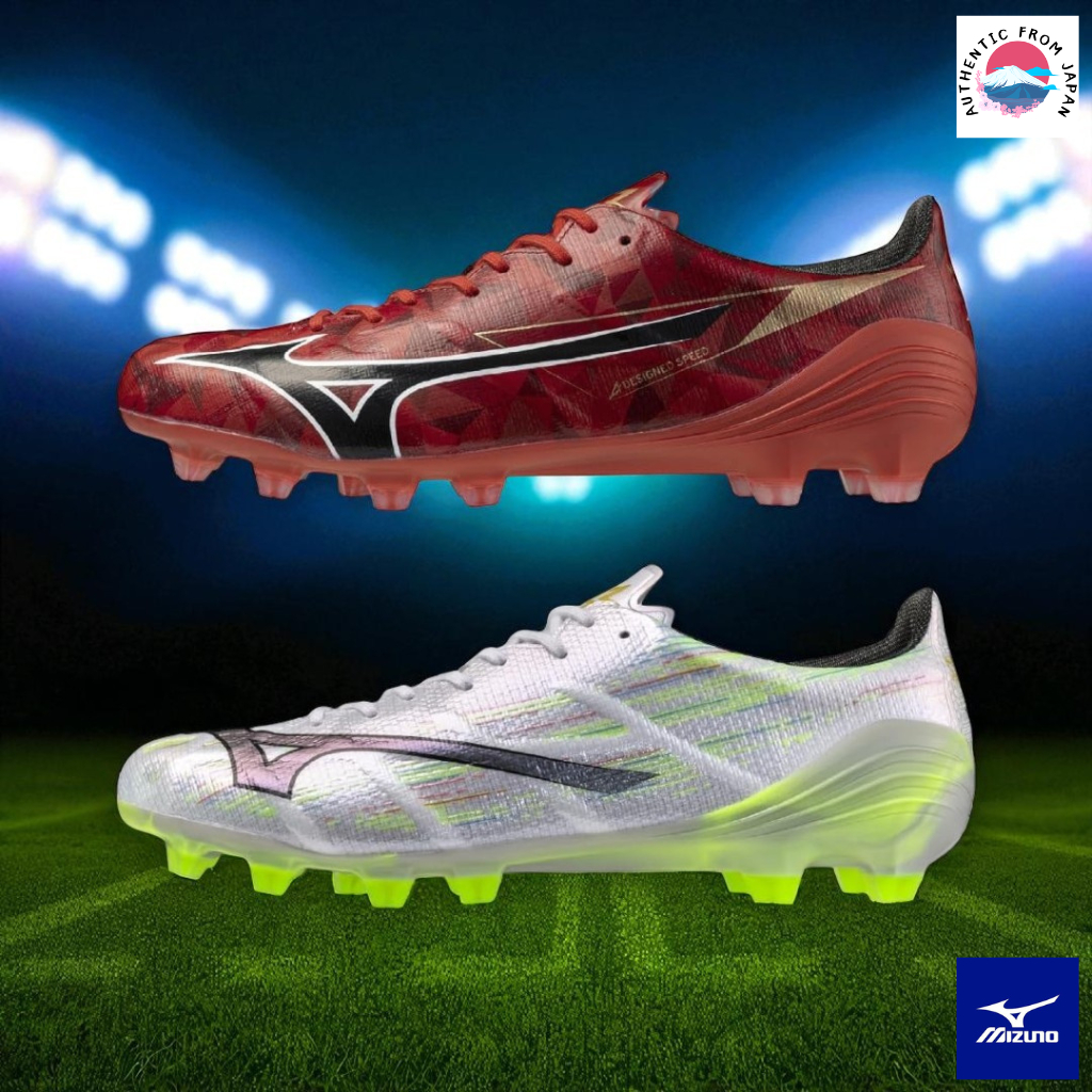 [Mizuno] Soccer Spike α 2 Alpha 2 ELITE Club Football Wide Lightweight ...