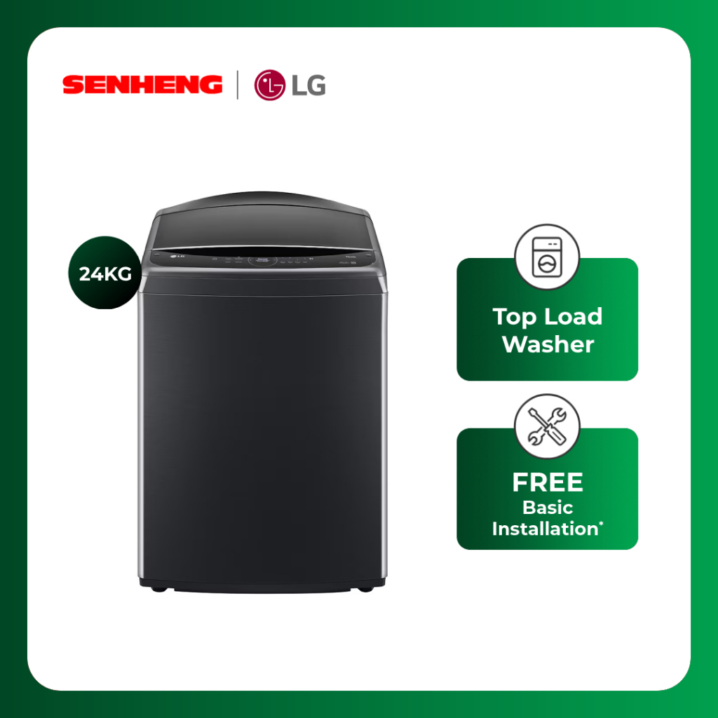 LG 24kg Top Load Washer Washing Machine with Intelligent Fabric Care ...