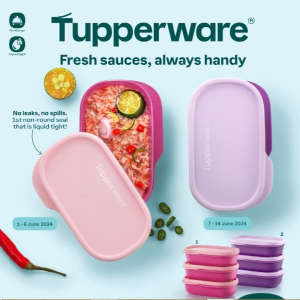 Tupperware Foodie Buddy Junior (1pc) 120ml | Shopee Malaysia