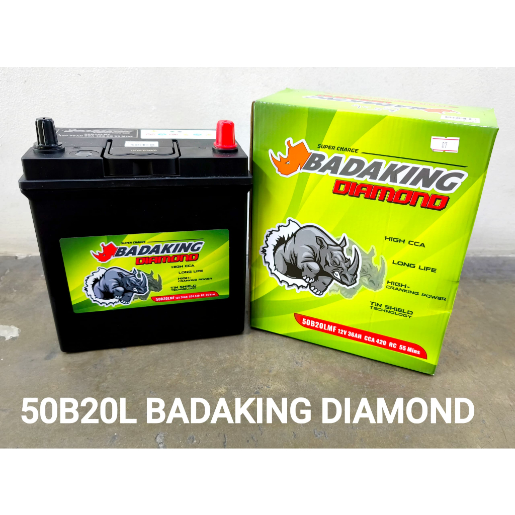 [ Installation Provided ] 50B20L | NS40ZL ] BADAKING DIAMOND MF | Car ...