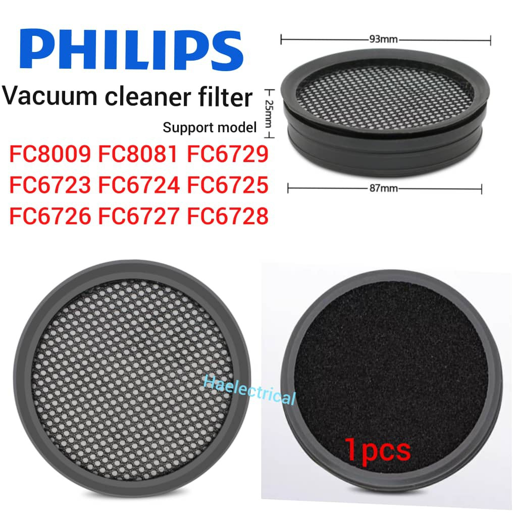 Philips Vacuum Filter Sponge (1PC) FC8009 FC8081 FC6729 FC6723 FC6724 ...