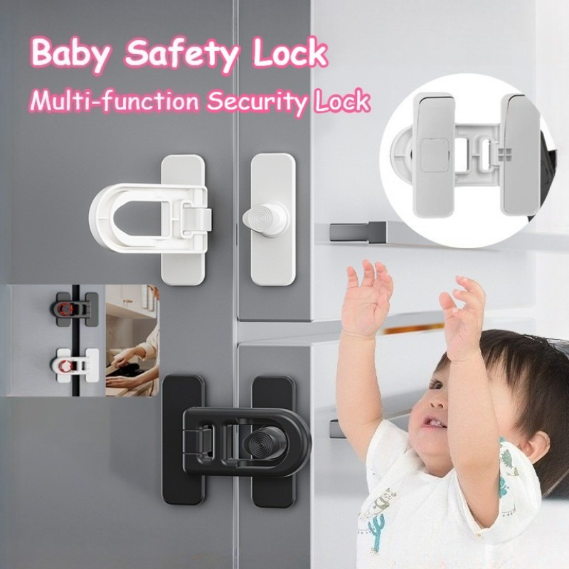 Baby Safety Lock Multi-function Security Lock Cupboard Cabinet Door ...