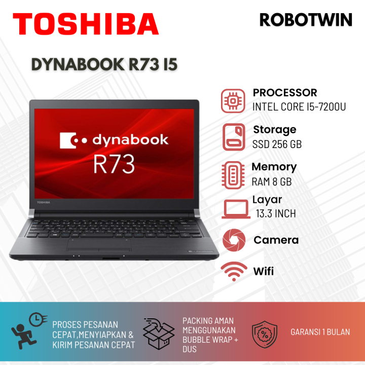 【Preferred Local Stock】Toshiba 13.3“ R73 LAPTOP Intel Core i5 4th-8th ...