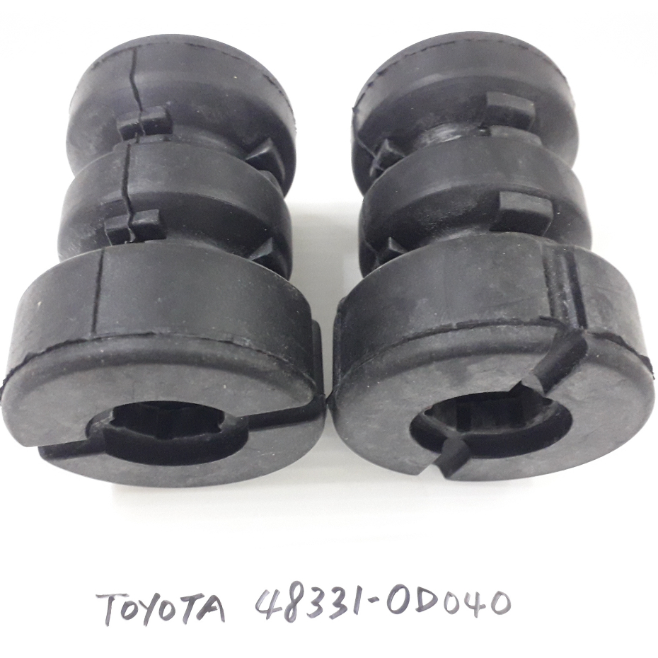 (1pair TOYOTA 48331-0D040) (Ori) Front Absorber Shaft Bush for Toyota ...