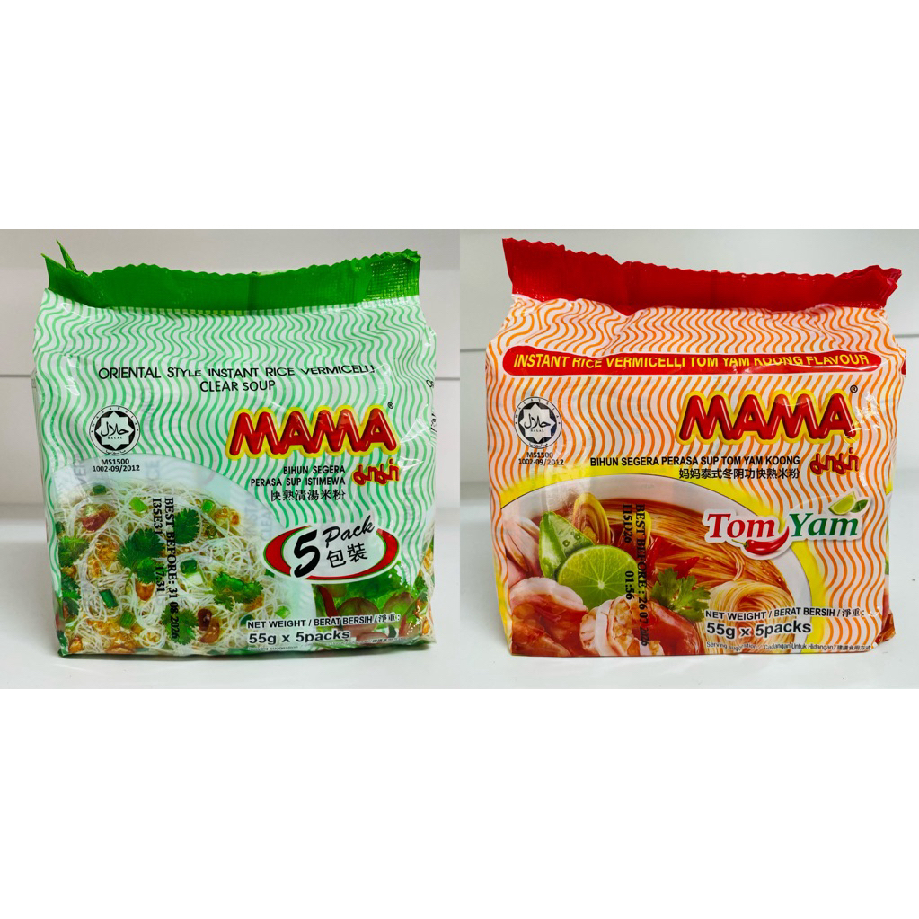 MAMA Bihun Segera Clear Soup /Tom Yam/ Tom Yum Noodles | Shopee Malaysia