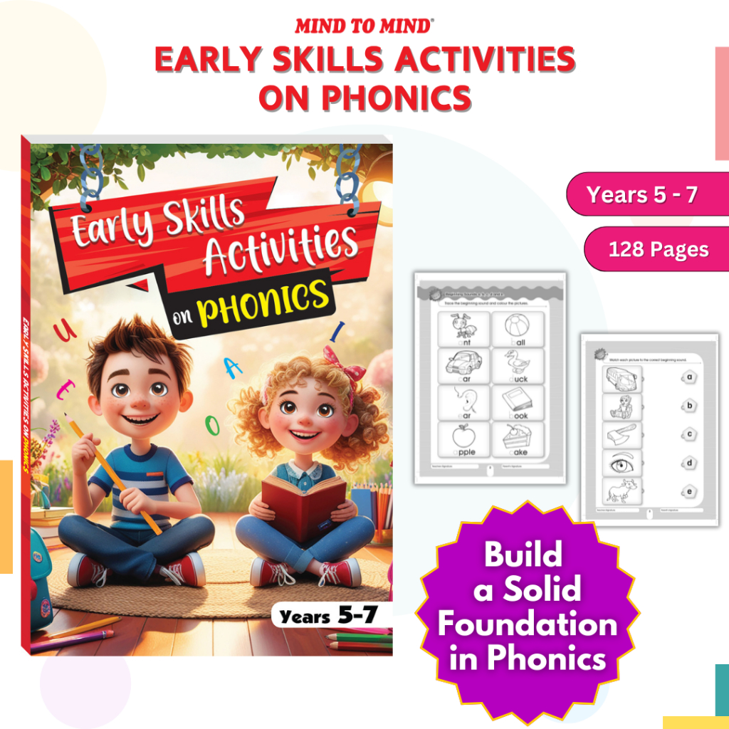 Early Skills Activities on Phonics Ages 5-7 Skill Building Activities ...