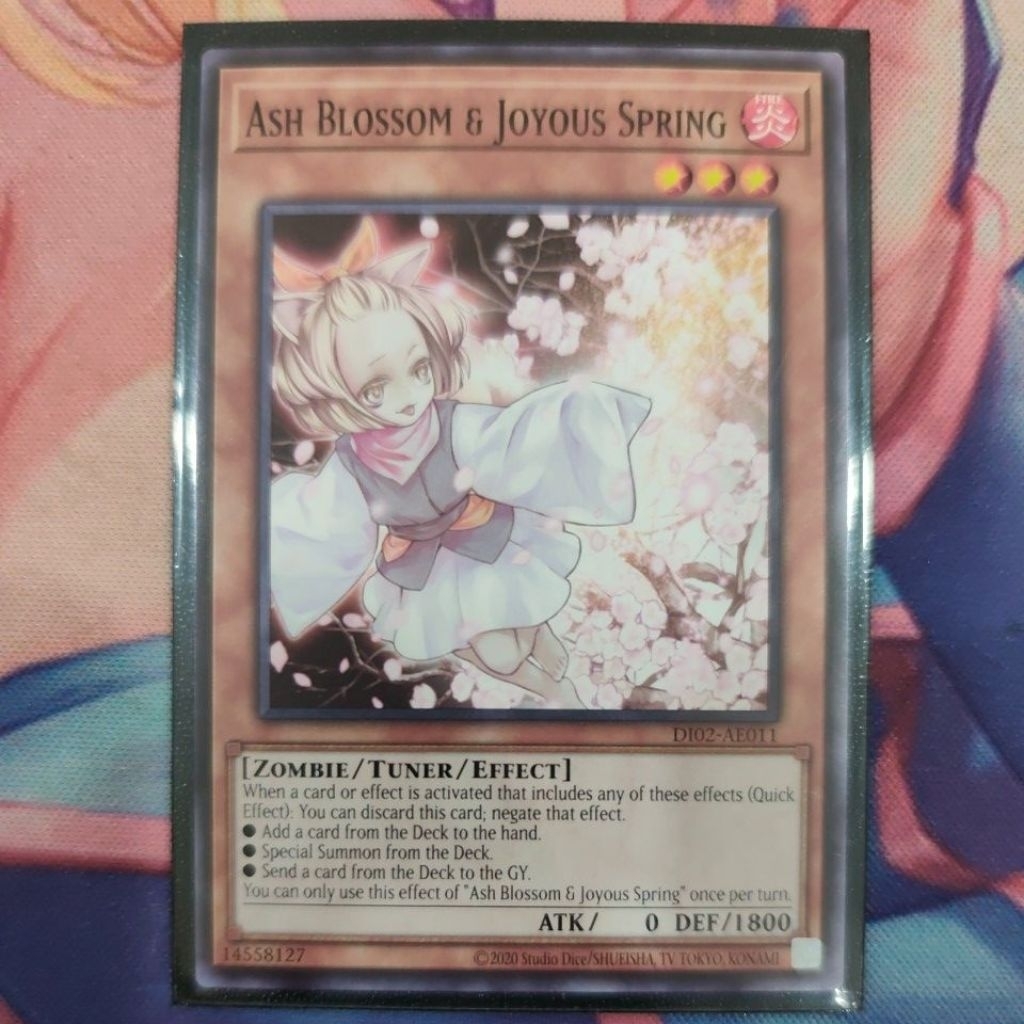YUGIOH DI02-AE011 Ash Blossom & Joyous Spring Urara (N) | Shopee Malaysia