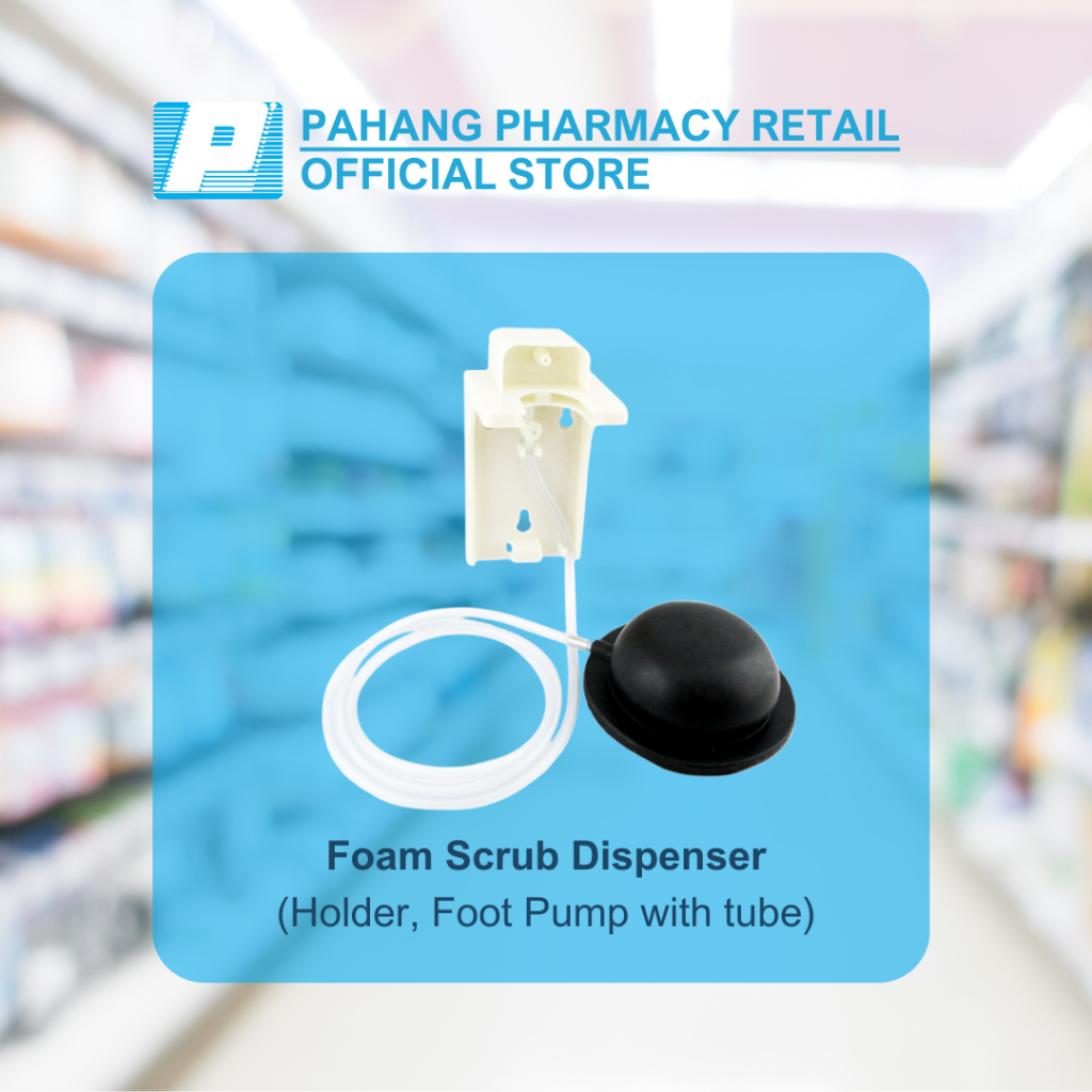 Foam Scrub Dispenser (Holder, Foot Pump with tube) | Shopee Malaysia