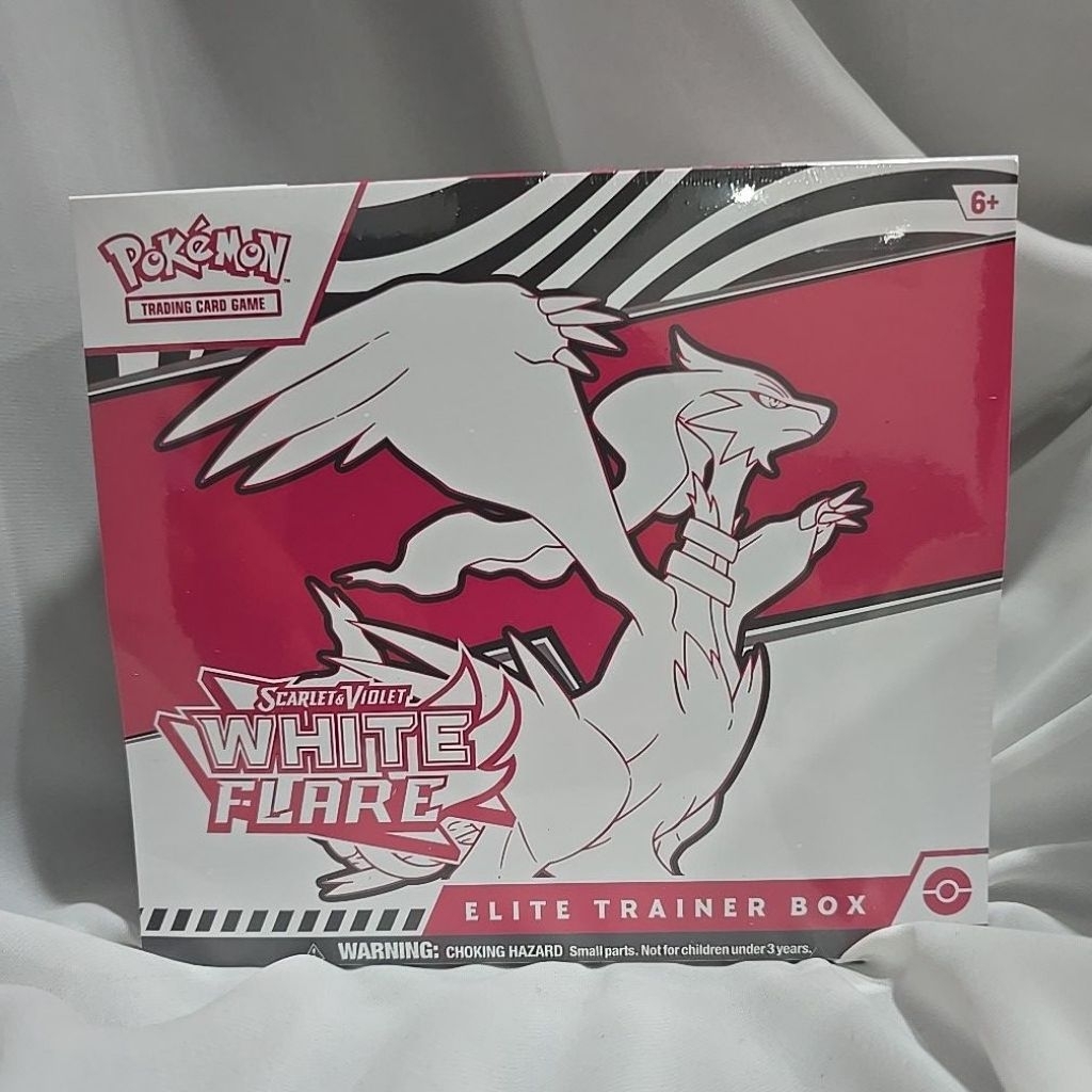 POKEMON Tcg White Flare Black Bolt Sv10.5 Scarlet And Violet Elite ...