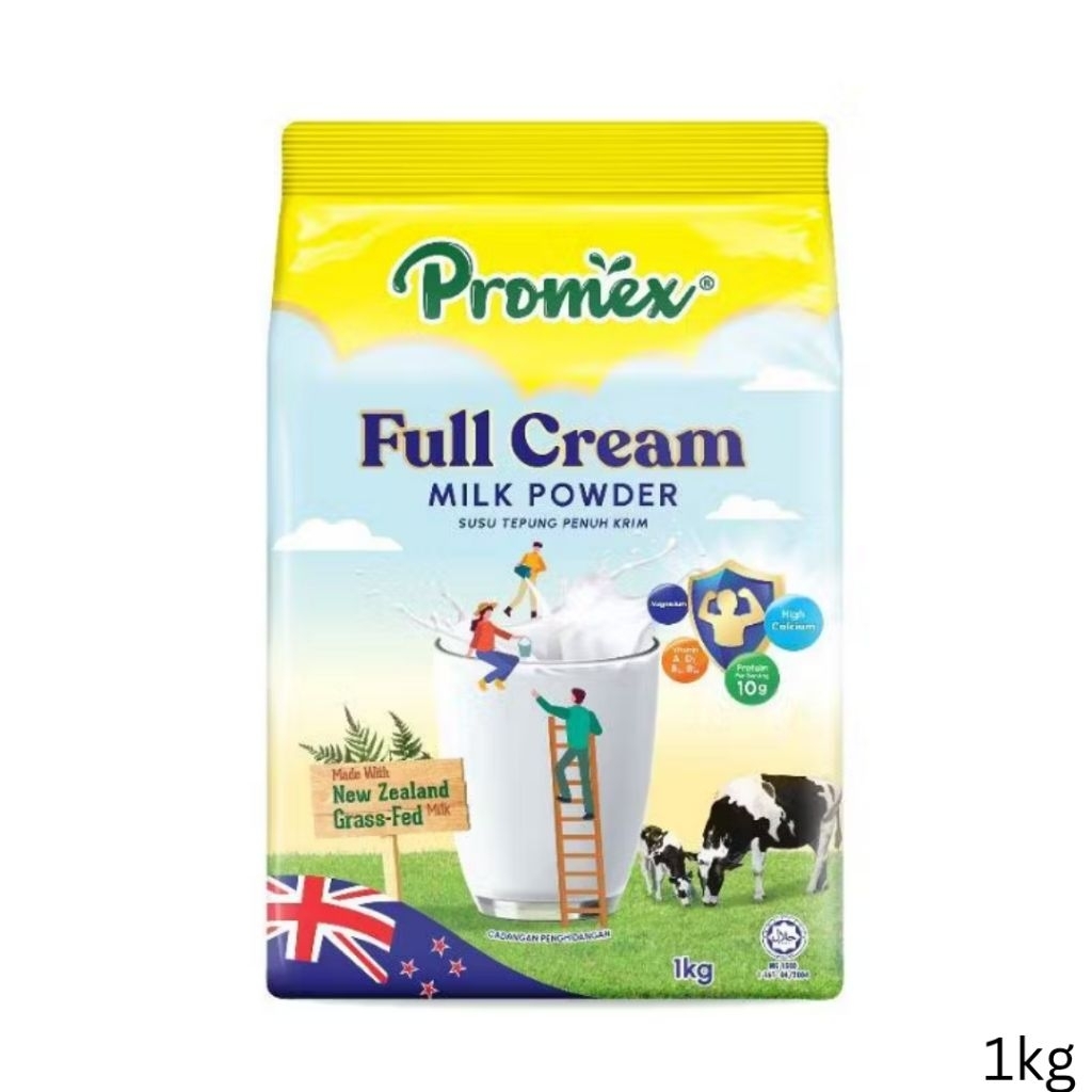 Promex Full Cream Milk Powder 1kg | Shopee Malaysia
