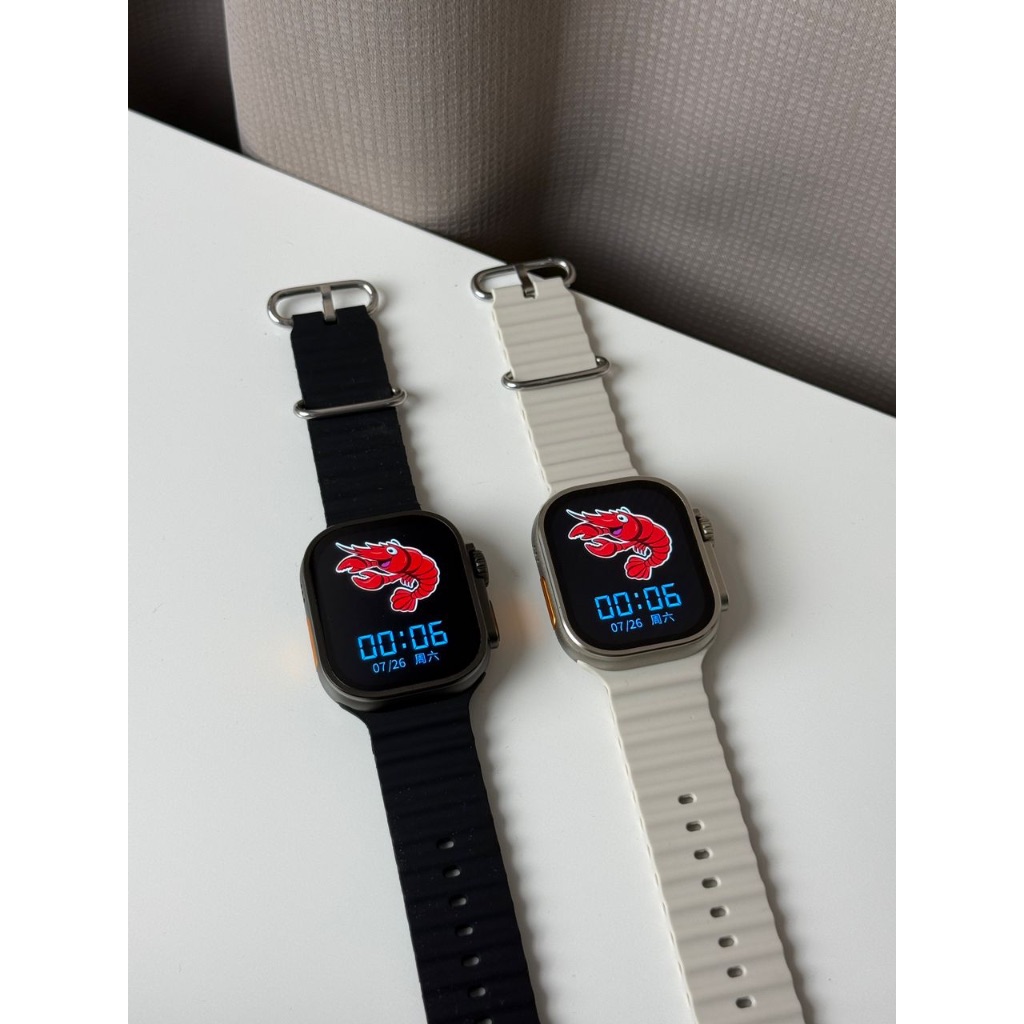Shark Ultra x Shrimp King Series Smart Watch Ultra Amoled HD Screen ...