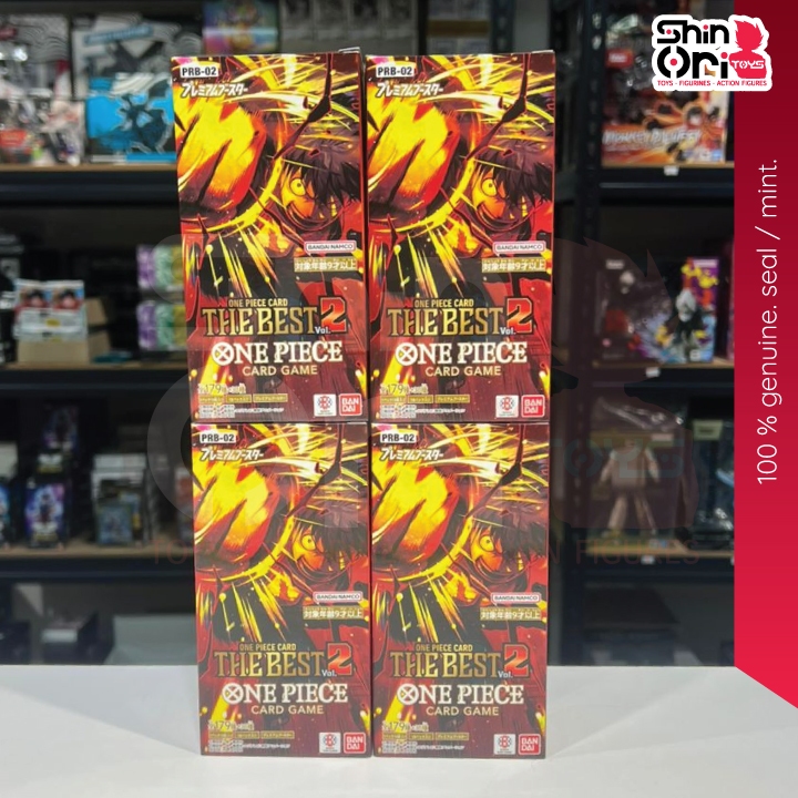 [READY STOCK] [BOX] ONE PIECE CARD THE BEST 2 Premium Booster [PRB-02 ...