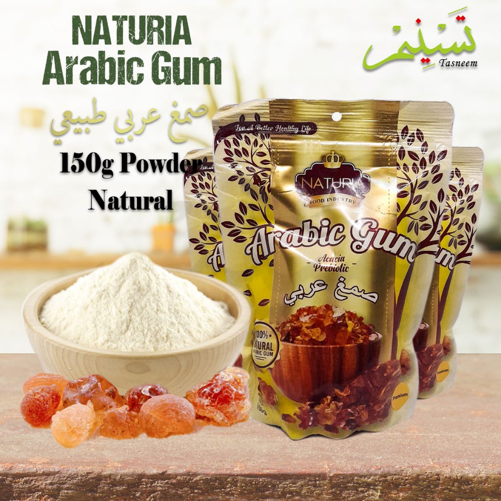 Arabic Gum - Naturai-No Suger-Natural- ASLI-Al-Manna 150g Powder ...