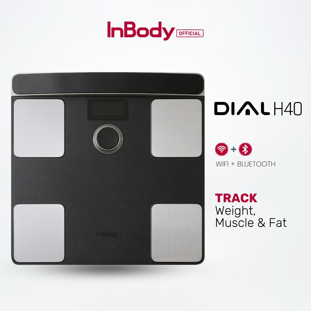 InBodyDial H40 | Smart Body Composition Scale, Digital Weight, Body Fat ...