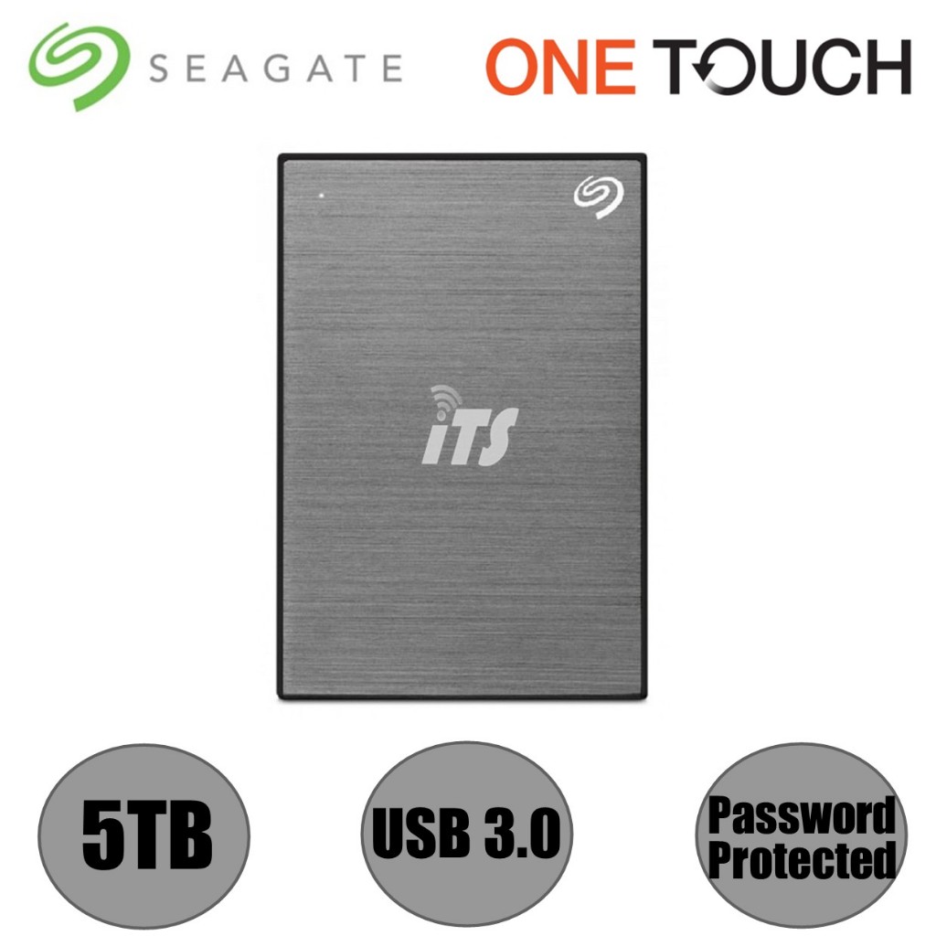 Seagate One Touch USB 3.0 Portable Hard Drive (1TB/2TB/4TB/5TB ...