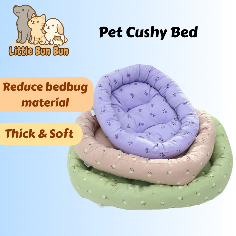 Pet Cushy Bed - Cat sleep bed mat Dog bed Rabbit Bed/ Katil kucing ...