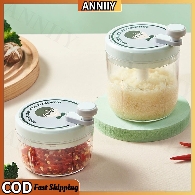 1Pc Manual Chopper for Vegetable Fruits Onions Pepper Chopper Pull ...
