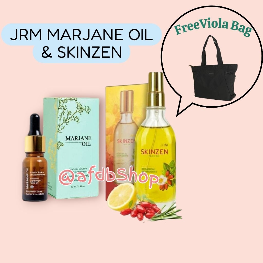 JRM MARJANE OIL - SKINZEN FACE FACIAL OIL JAMU RATU MALAYA | Shopee ...